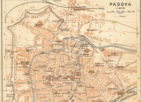Un Mapa De Padua, Italia Discover Padua Italy Map Just Italy Travel