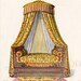 Interior Design Print of a Bed Chamber and Drapes. Guilmard Paris C1866 ...