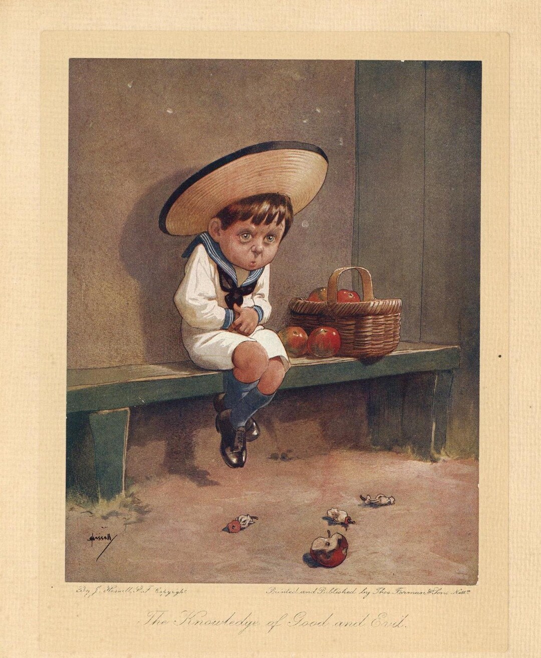 The Knowledge of Good and Evil Thomas Foreman and Sons - Etsy