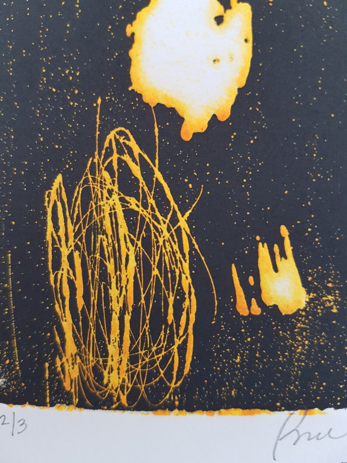 Set of 3 Matching Art Prints Textured Artwork Print Gallery | Etsy