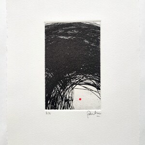 Abstract Printmaking Set of 2 Intaglio Art - Original Etching Print Set ...