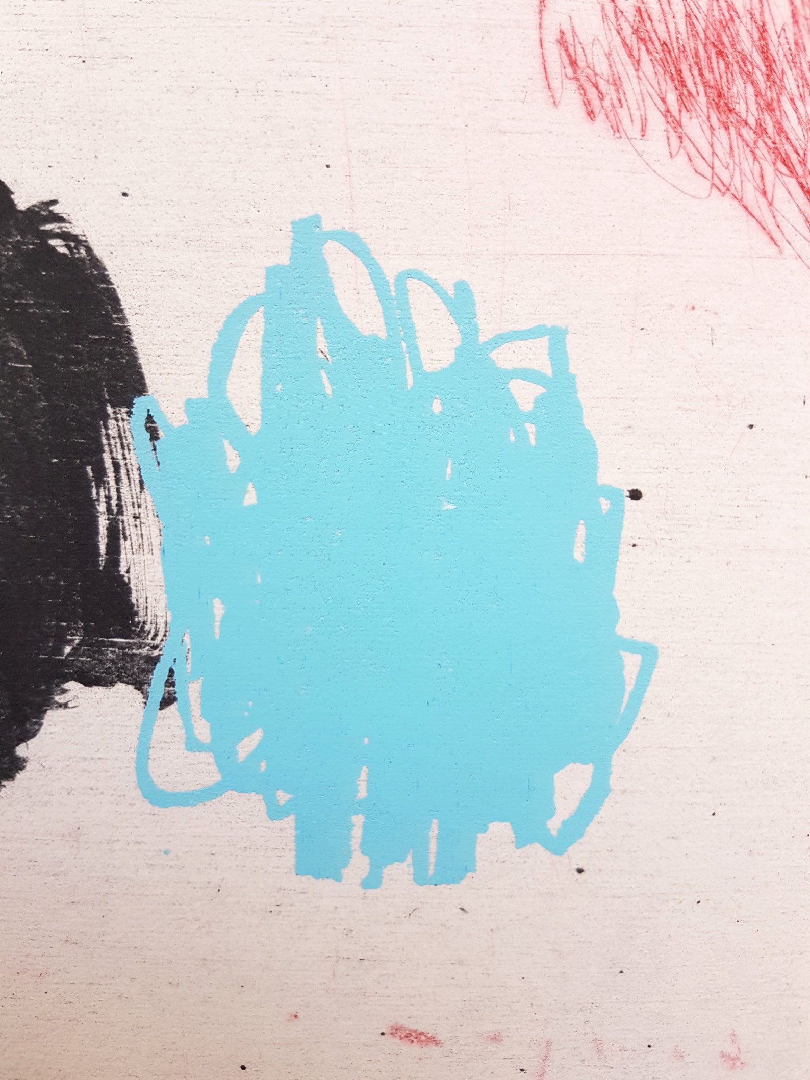 Abstract Lithograph Print and Screen Print Art Collograph - Etsy