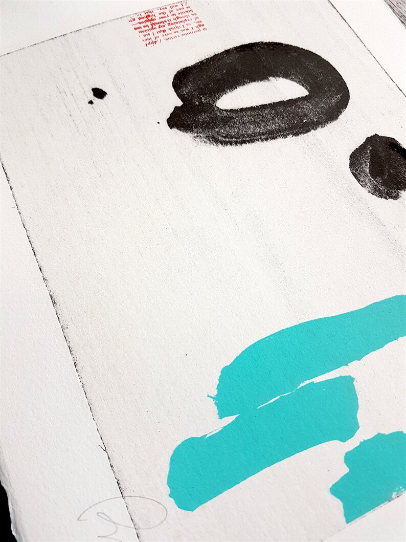 Original Screen Print Art Modern Lithograph Print - Etsy