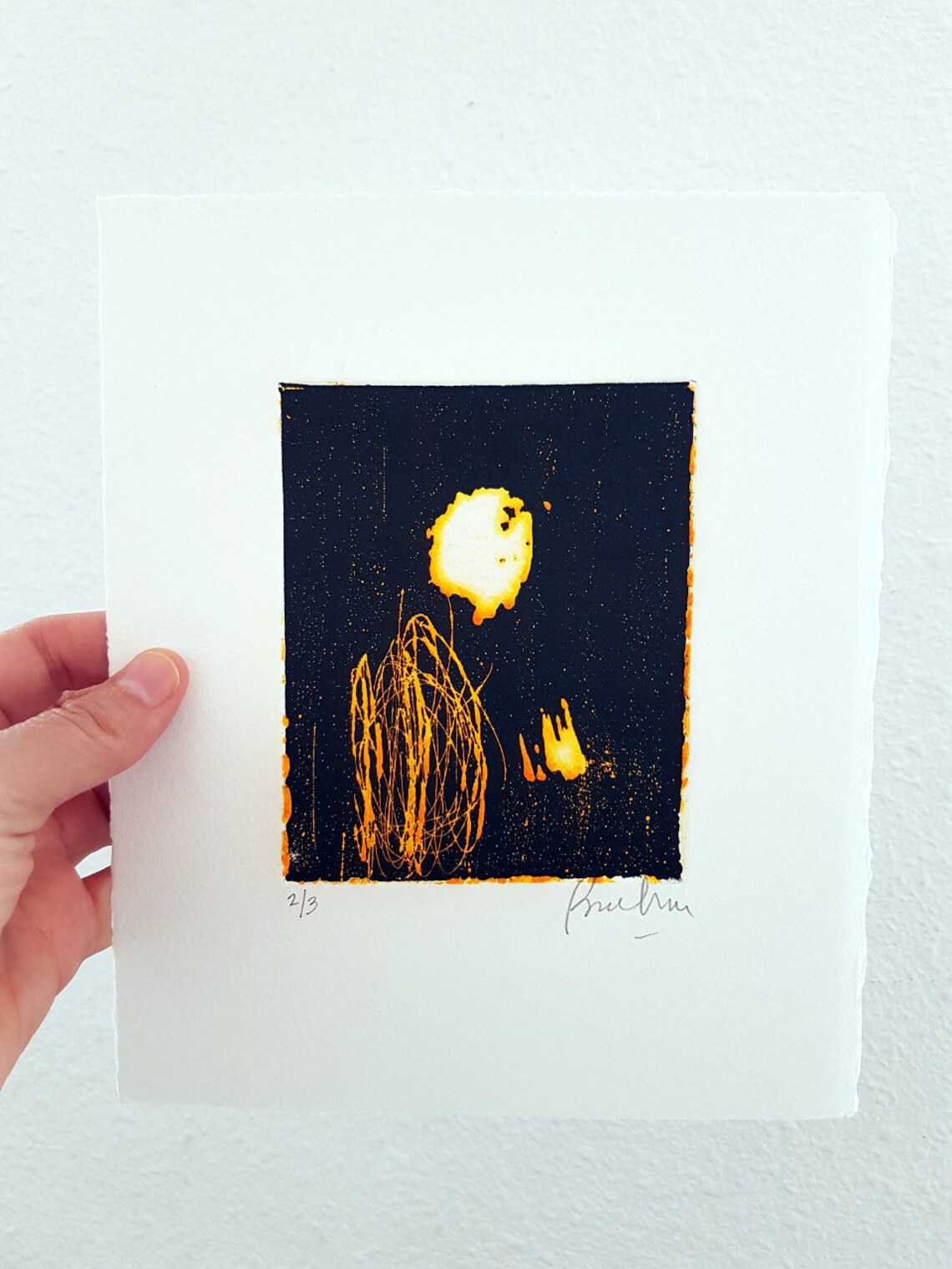 Set of 3 Matching Art Prints Textured Artwork Print Gallery | Etsy