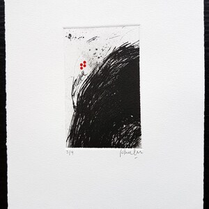 Abstract Etching Print Original Printmaking Art - Etsy