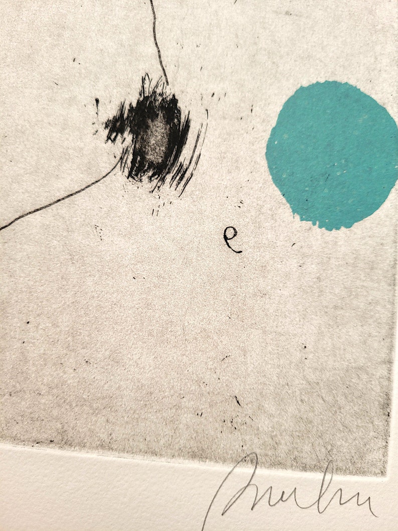 Contemporary Etching Print Art Abstract Original Printmaking - Etsy