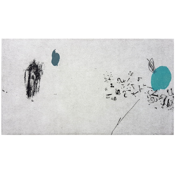 Contemporary Intaglio Art Print Abstract Etching Print | Etsy