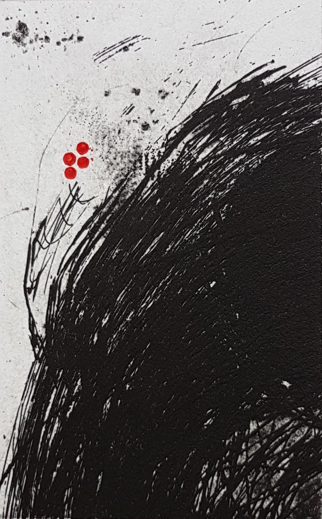 Abstract Etching Print Original Printmaking Art - Etsy