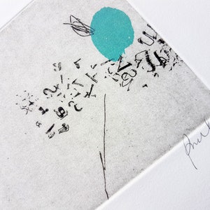 Contemporary Intaglio Art Print - Abstract Etching Print - Etsy