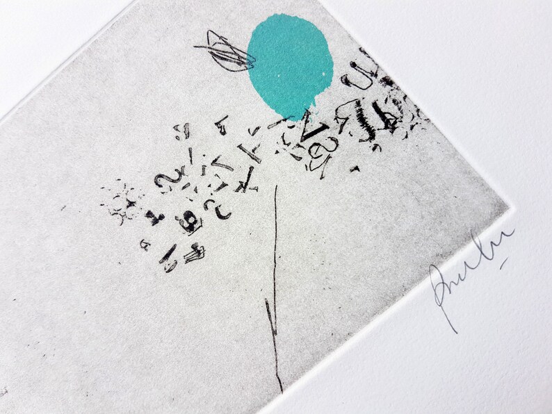 Contemporary Intaglio Art Print Abstract Etching Print - Etsy