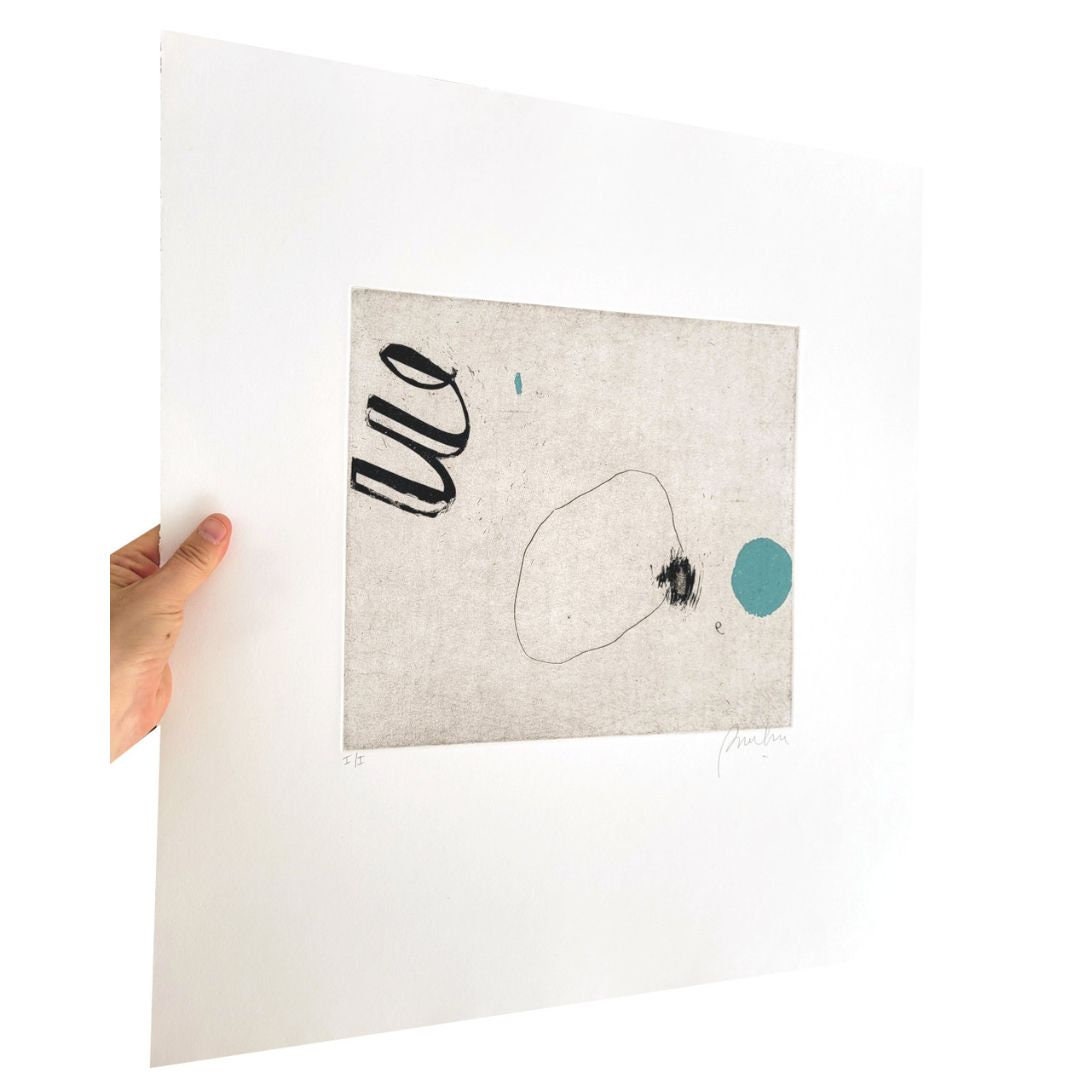 Contemporary Etching Print Art Abstract Original Printmaking - Etsy