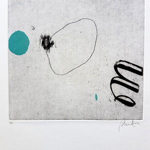 Contemporary Etching Print Art Abstract Original Printmaking - Etsy