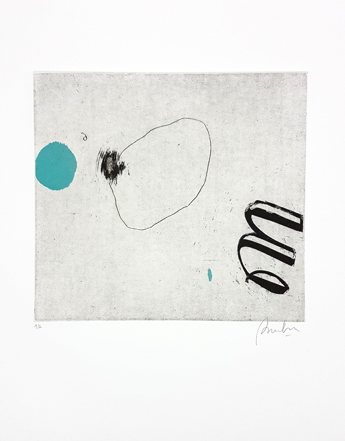 Contemporary Etching Print Art Abstract Original Printmaking - Etsy