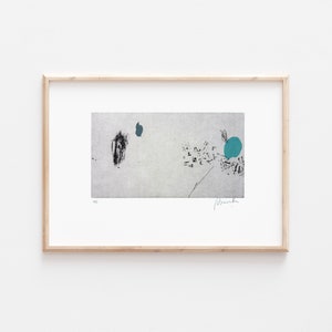 Contemporary Intaglio Art Print - Abstract Etching Print - Etsy