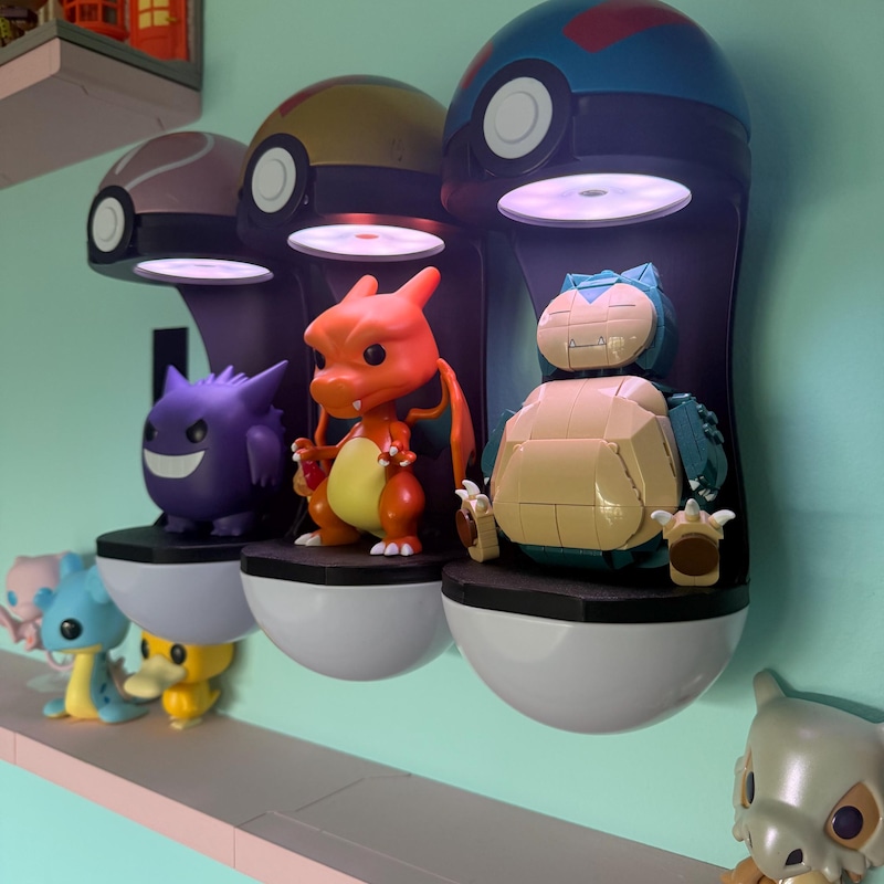 3d Print Pokeball Display - Etsy