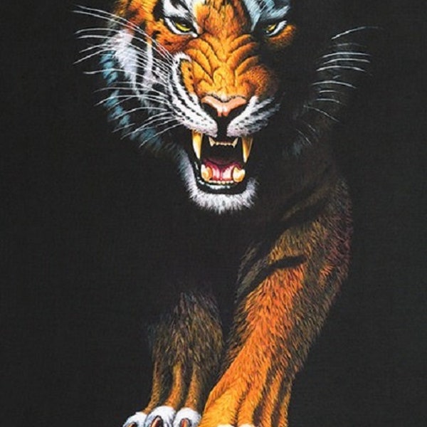 Tiger Fabric Panels - Etsy