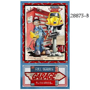 Mister Mechanic Quilt Kit 51x69 Quilting Treasures Easy Beginner ...