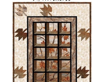 1000 Words Quilt Kit 86x91 by Northcott First Light Deer Collection ...