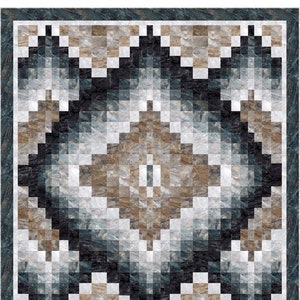 Taffy Twirl Quilt Kit 60x78" Stonehenge Surface by Northcott Confident ...