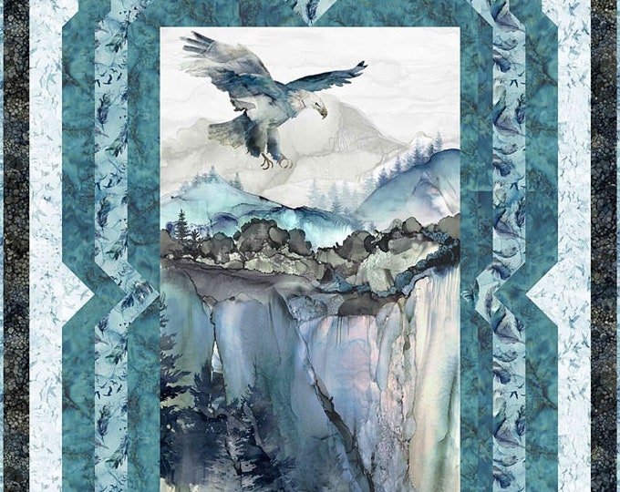 Windblown Quilt Kit 56x74 Northcott Stongehenge Windswept - Etsy