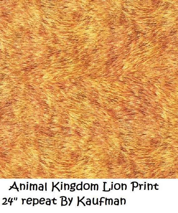 Animal Kingdom Animal Print Cotton Quilt Fabric by Kaufman BTY - Etsy