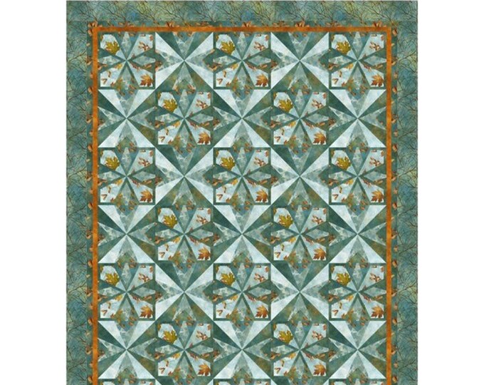 Perpetual Quilt Kit 73x97 by Northcott Autumn Splendor Collection ...