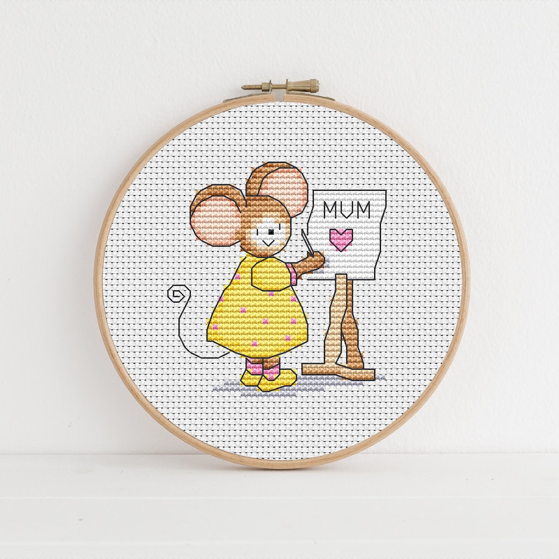 Furry Tales for Mum Cross Stitch Pattern / PDF Cross Stitch Pattern ...