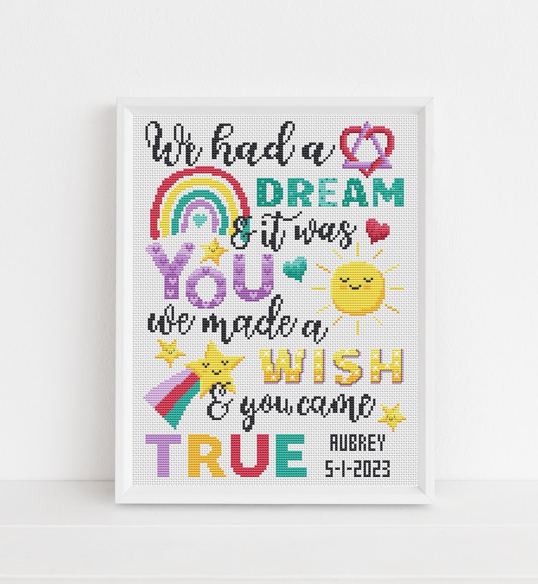 Adoption Sampler Cross Stitch Pattern - Lucie Heaton - Digital PDF ...