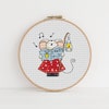 Jolly Pirate Ship Cross Stitch Pattern by Lucie Heaton, PDF Counted ...