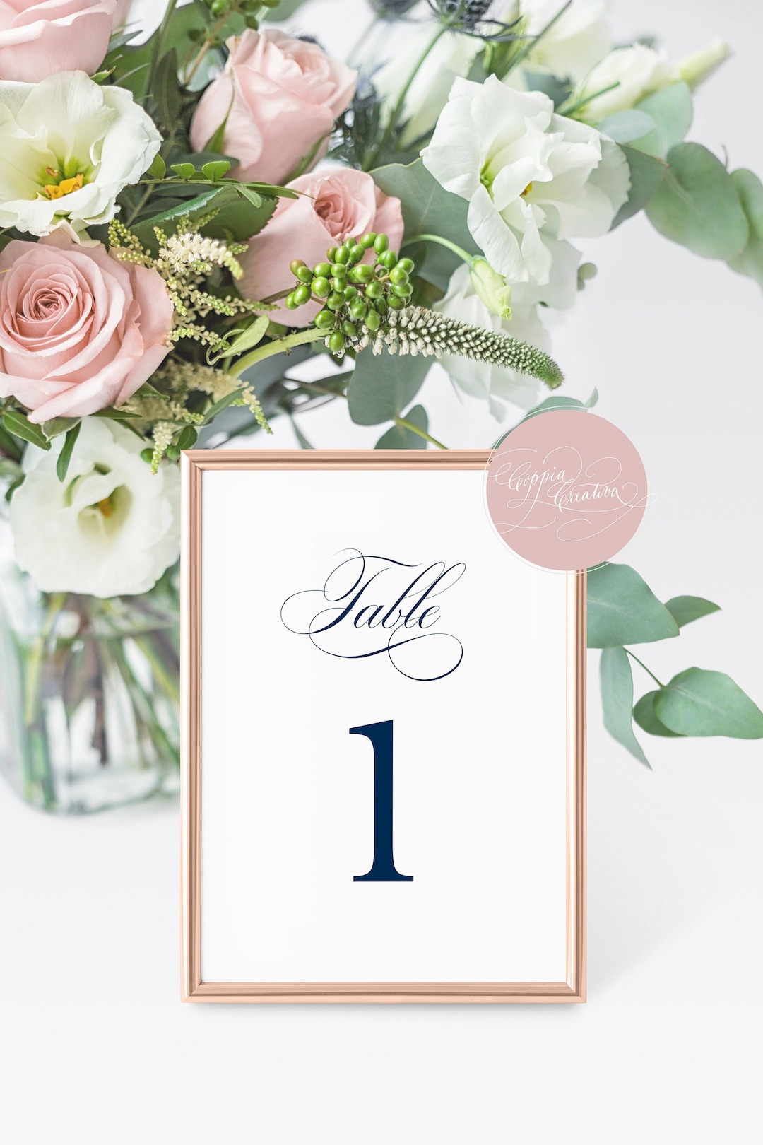 Printable Table Numbers, Wedding Table Numbers, Shower, Engagement ...