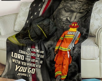 Jesus and Firefighter - Etsy