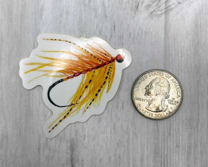 Mini Fly Fishing Lure Sticker Pack Waterproof - Etsy