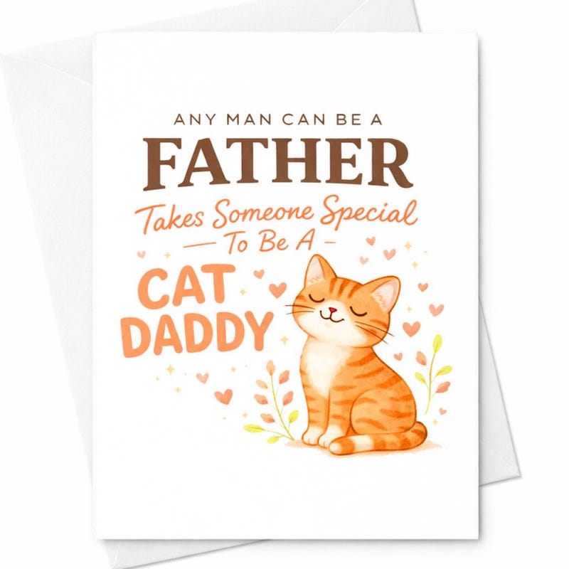 Cute Cats Birthday Card - Etsy