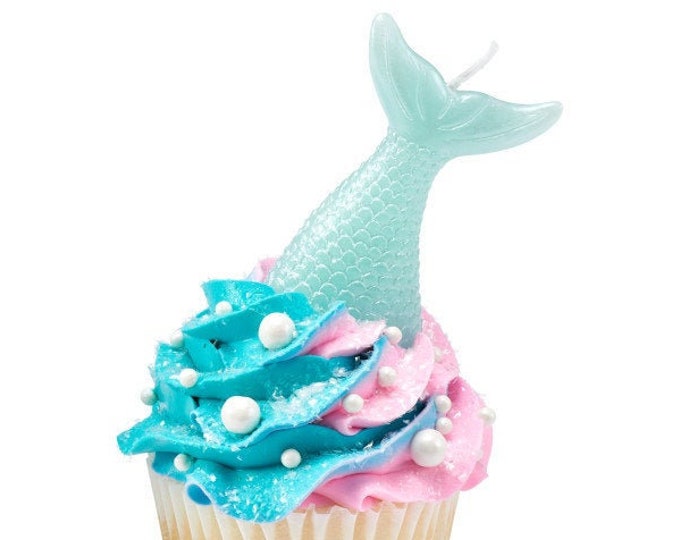 Mermaid Tail Mermaid Candle Mermaid Tail Candle Mermaid Party Mermaid ...
