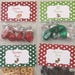 Christmas Treat Bag Toppers Christmas Favor Bags Christmas - Etsy