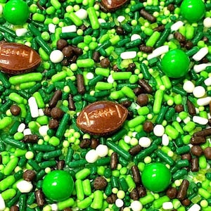Football Sprinkles ~ Game Day ~ Sports Sprinkles ~ Candy Sprinkles - Etsy