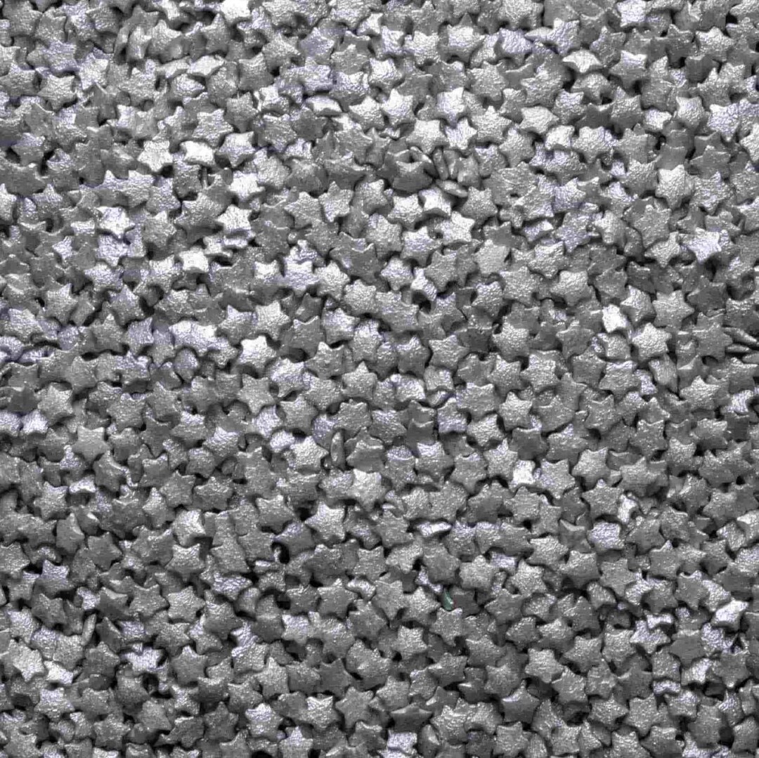 Silver Stars ~ Star Sprinkles ~ Star Quins ~ Edible Stars - Etsy