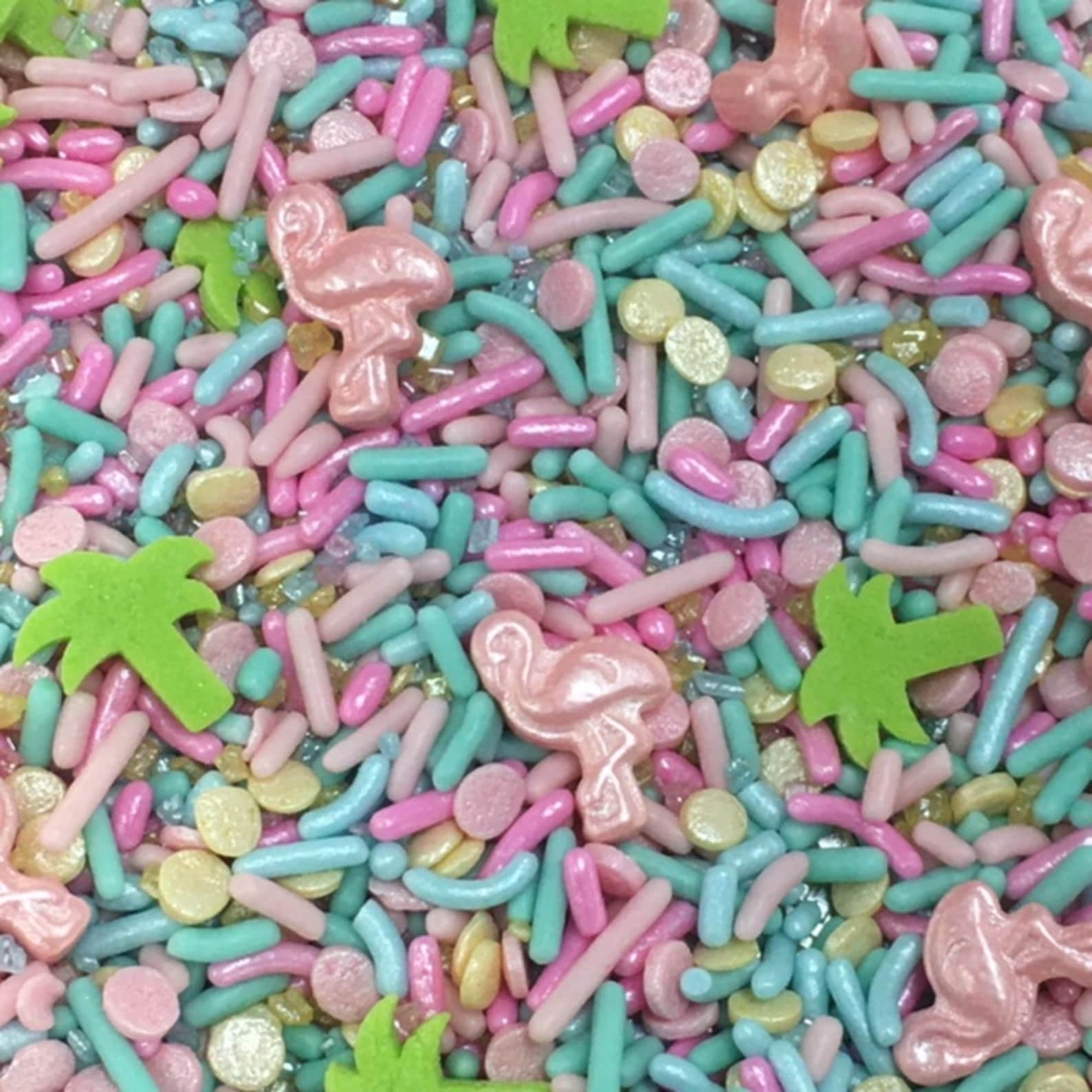 Flamingo Sprinkles Cupcake Sprinkles Cake Sprinkles - Etsy