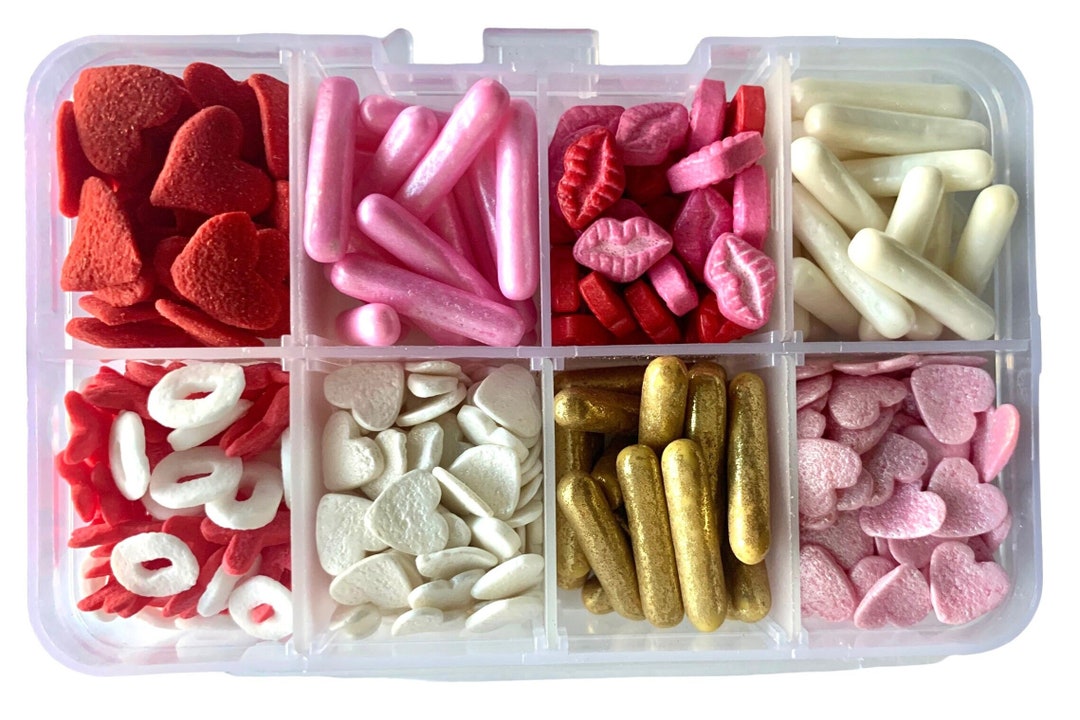 Valentine Sprinkle Box ~ Sprinkle Variety ~ Valentine Sprinkles ...