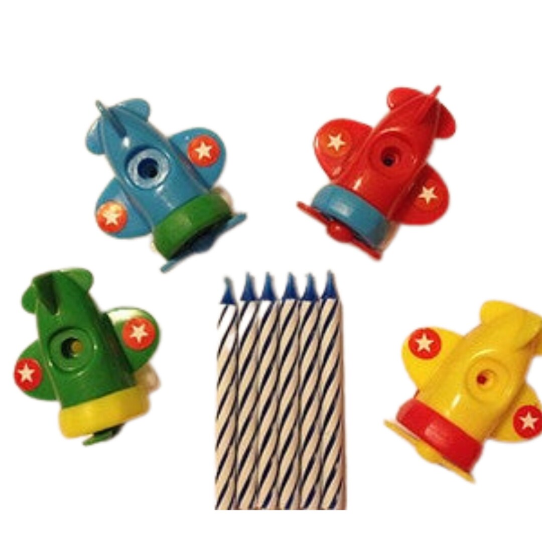 Airplane Birthday Party Candles - Etsy