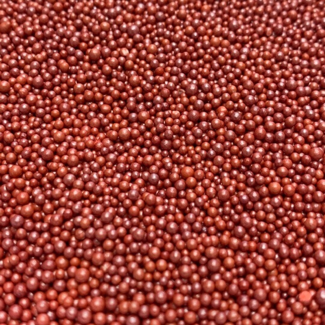 Pearly Red Nonpareils ~ Shimmer Red Nonpareils ~ Tiny Red Ball ...