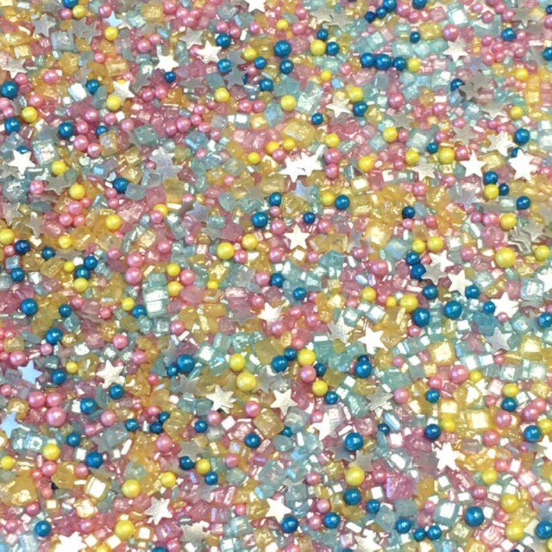 Twinkle Little Star ~ Sprinkle Mix ~ Cocktail Sprinkles ~ Gender Reveal ...