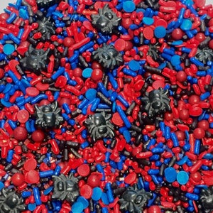 Spider Sprinkle Mix ~ Spider Party ~ Cupcake Sprinkles ~ Cake Sprinkles ...