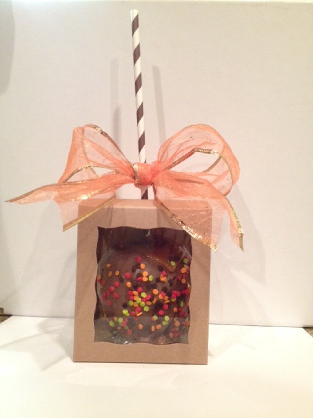 Candy Apple Box ~ Caramel Apple Box ~ Chocolate Apple Box ~ Orament ...