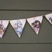 Alice in Wonderland Inspired Flag Pennant Banner - Etsy