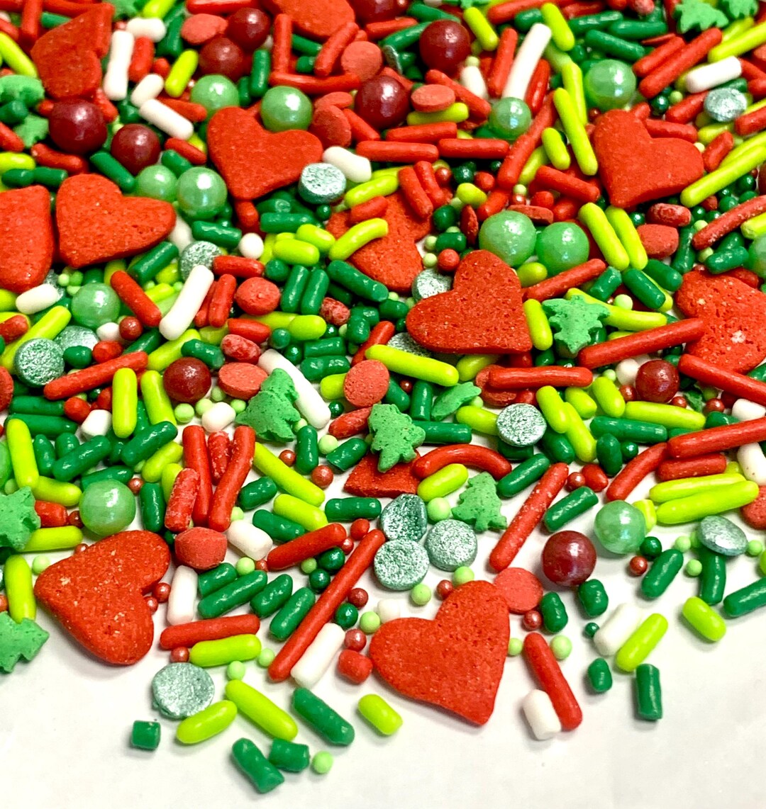 Christmas Sprinkles ~ Big Hearts ~ Grinch Inspired - Etsy
