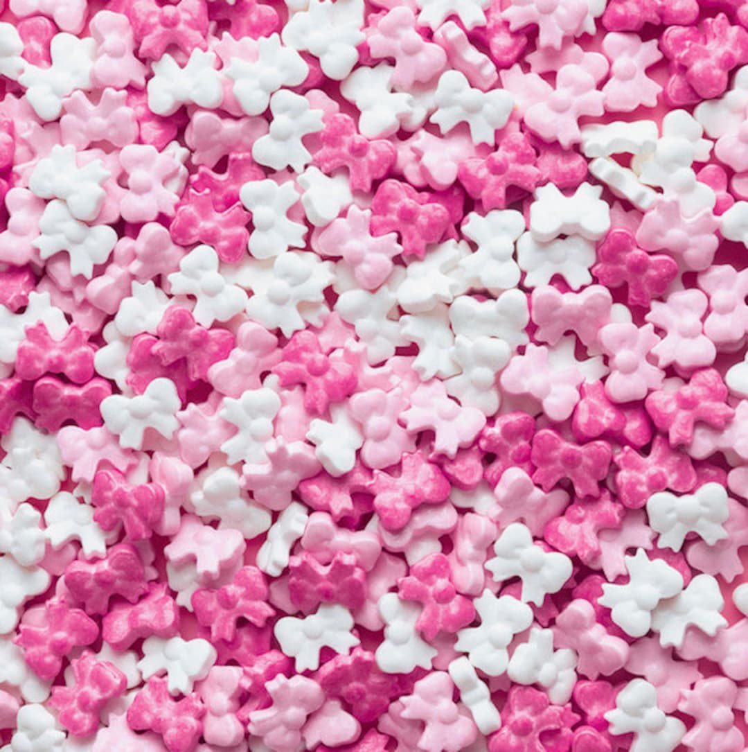 Candy Shapes ~ Candy Bows ~ Candy Ribbons ~ Sprinkle Candy - Etsy