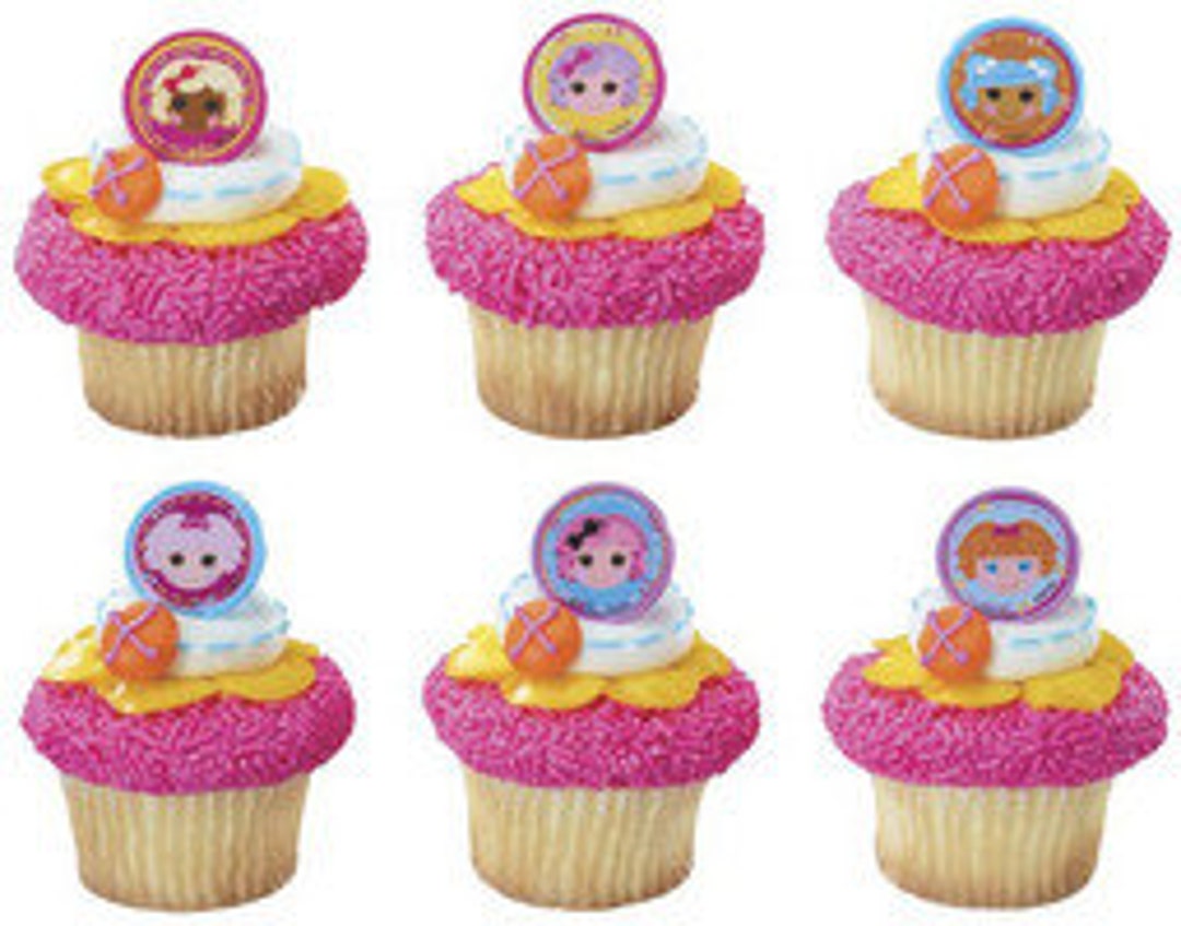 Lalaloopsy Cupcake Ring Toppers - Etsy