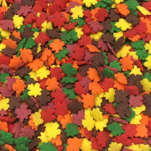 Leaf Sprinkles - Etsy