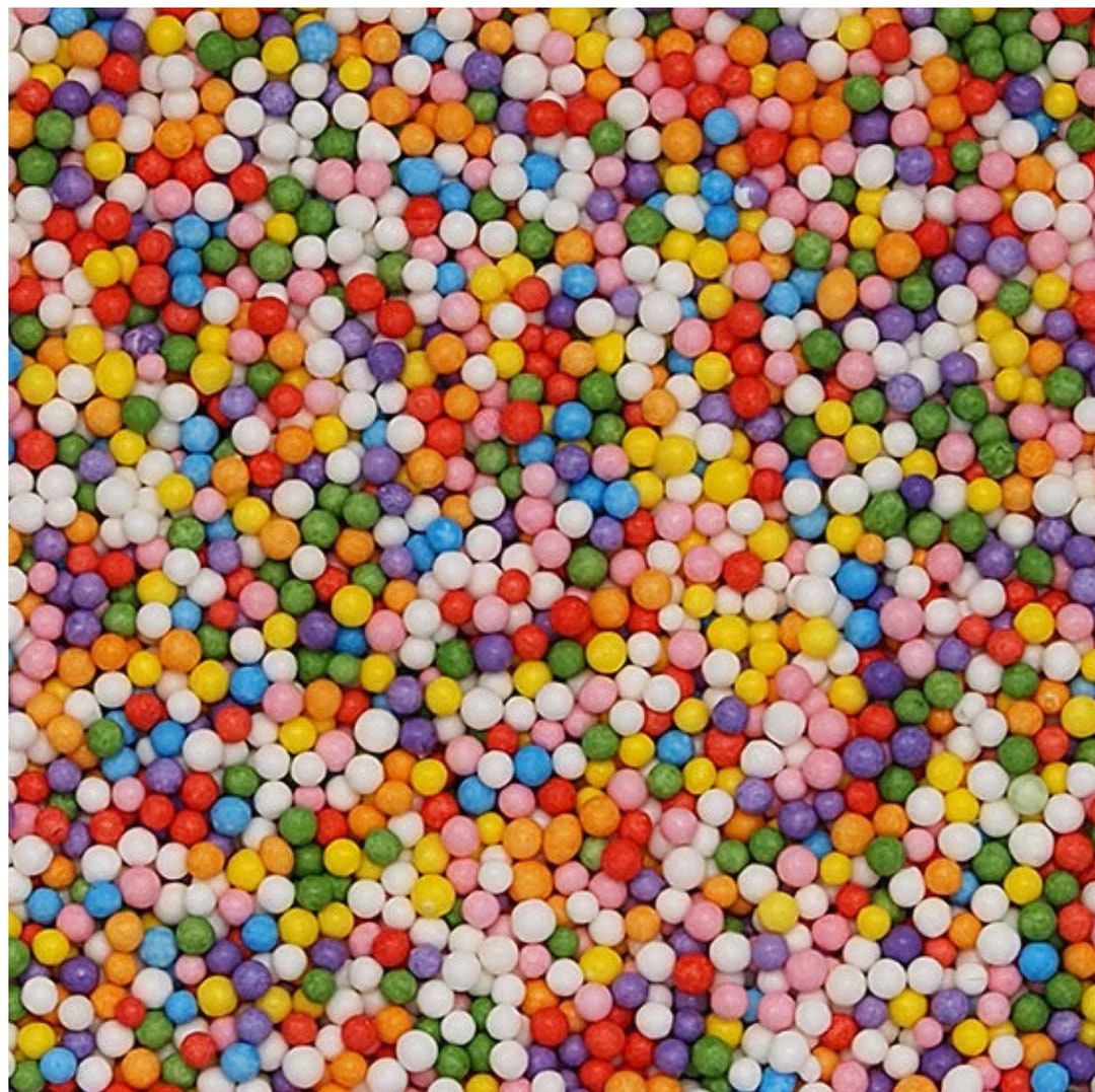 All Natural Sprinkles ~ Rainbow Nonpareils ~ Rainbow Sprinkles ...